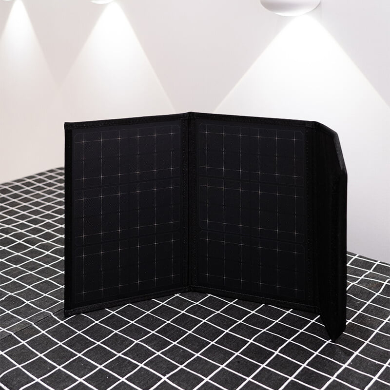 30W 6V Monocrystalline Cloth Seam 3-fold Folding Solar Panel Package ...